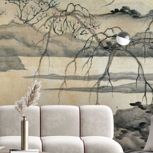 Ancient Chinese Painting Watercolor Wall Mural Traditional Art History ...