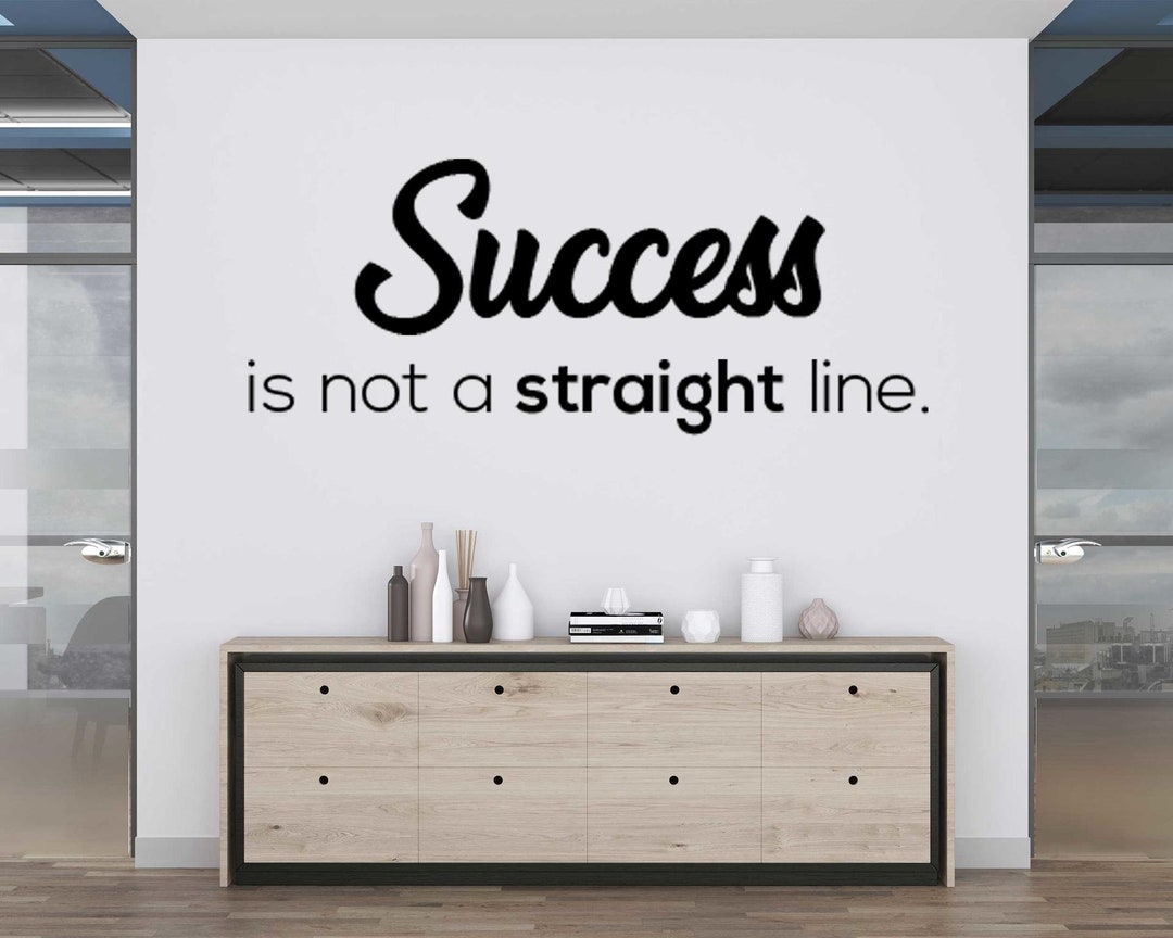 Success is Not a Straight Line, Motivational Quotes, Positive ...