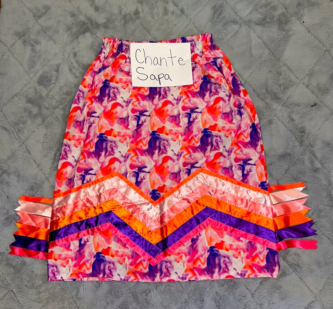 Pink/purple Ribbon Skirt - Etsy