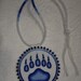 Shaded Blue Bear Paw Medallion - Etsy