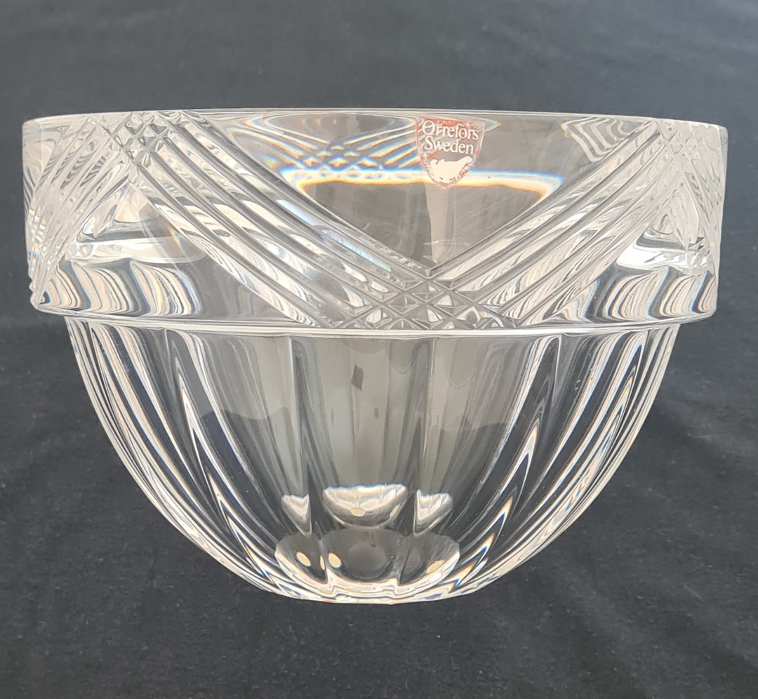 Orrefors Aladdin Bowl Antique - Etsy