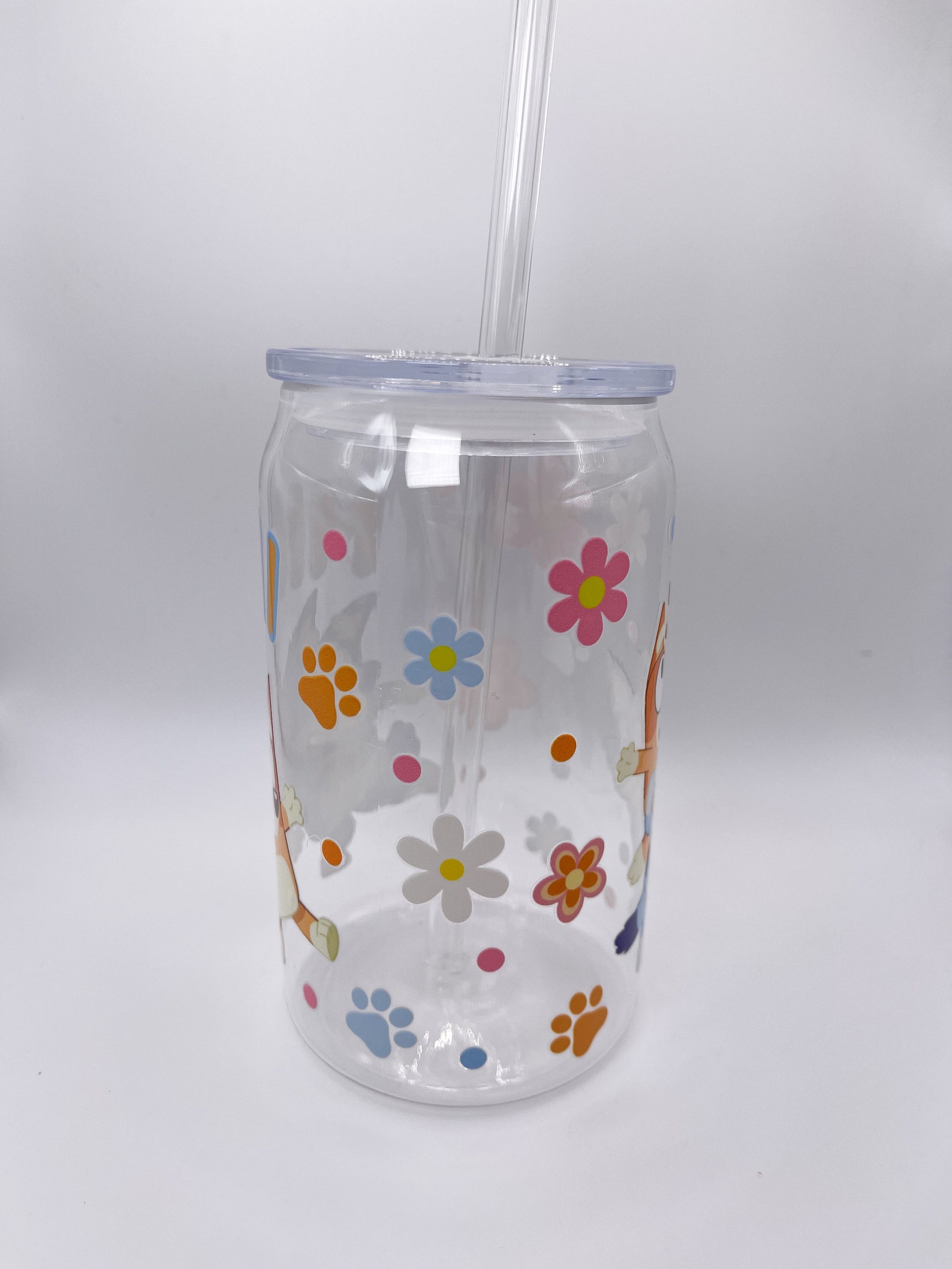 Bluey Cup | Bingo Cup | Kids Cup | 16oz Libbey Plastic Can | Bluey Kids ...