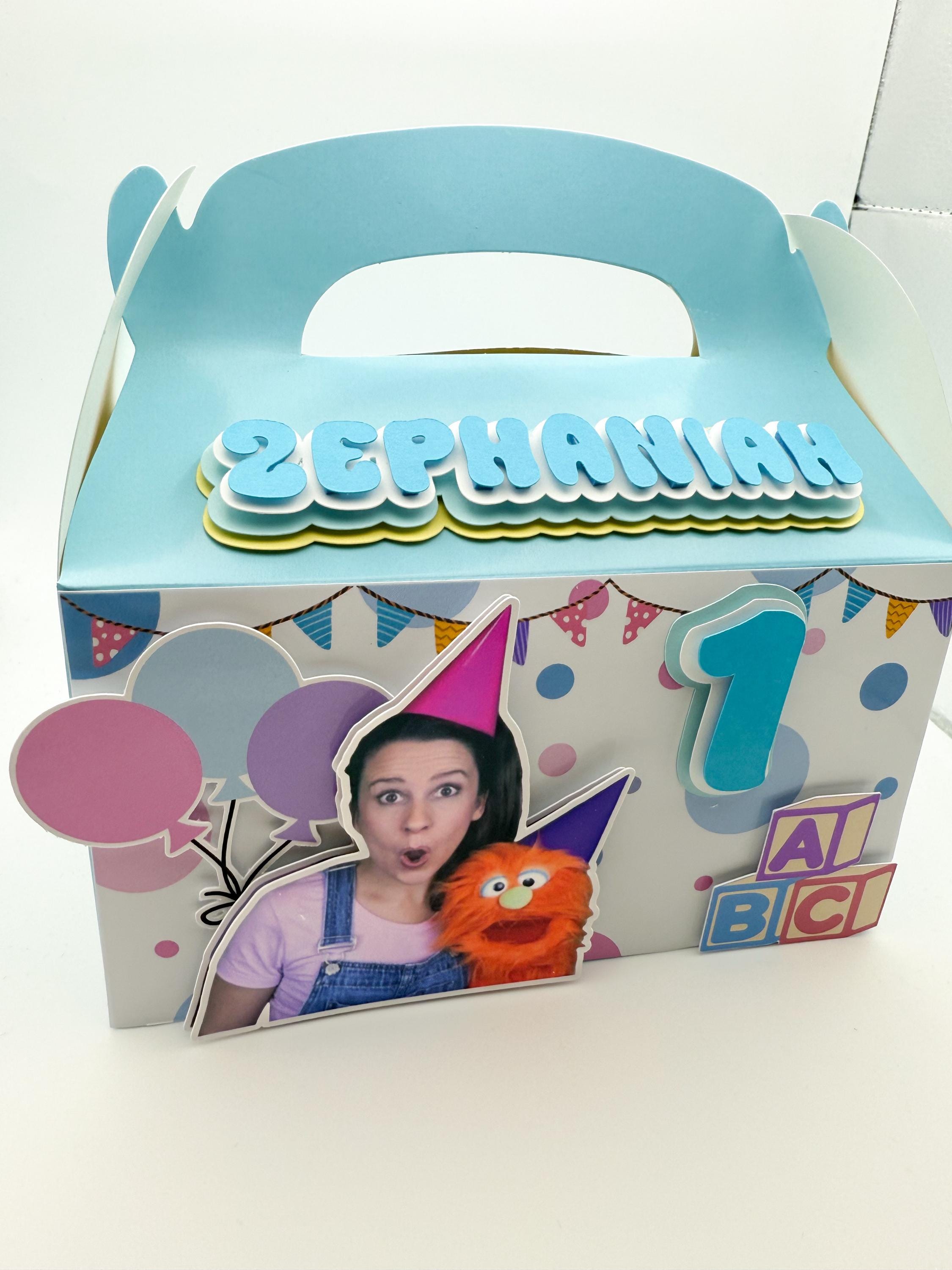 Ms Rachel Birthday Gable Boxes: Party Favors - Etsy