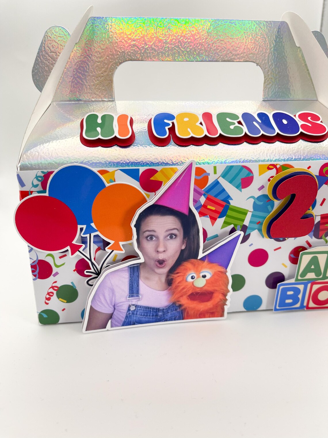 Ms Rachel Primary Gable Boxes, Ms Rachel Party Favors, Ms Rachel ...