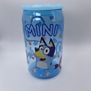 Bluey Cup | Bingo Cup | Kids Cup | 16oz Libbey Plastic Can | Bluey Kids ...
