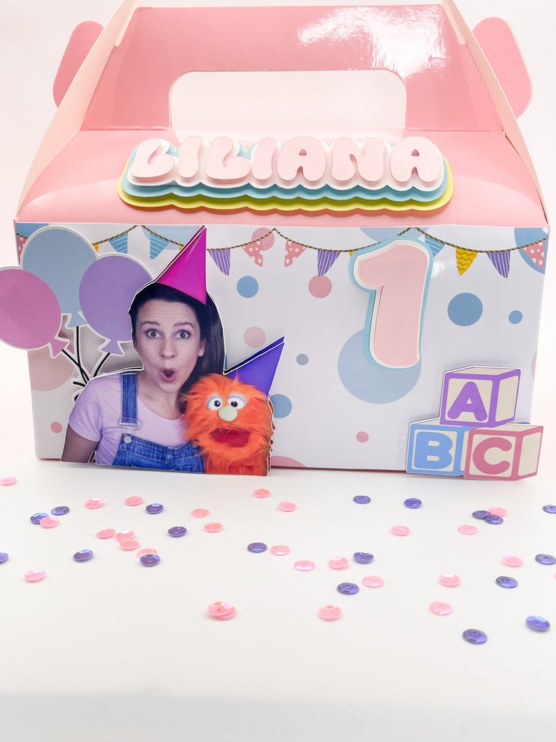 Ms Rachel Birthday Gable Boxes: Party Favors - Etsy