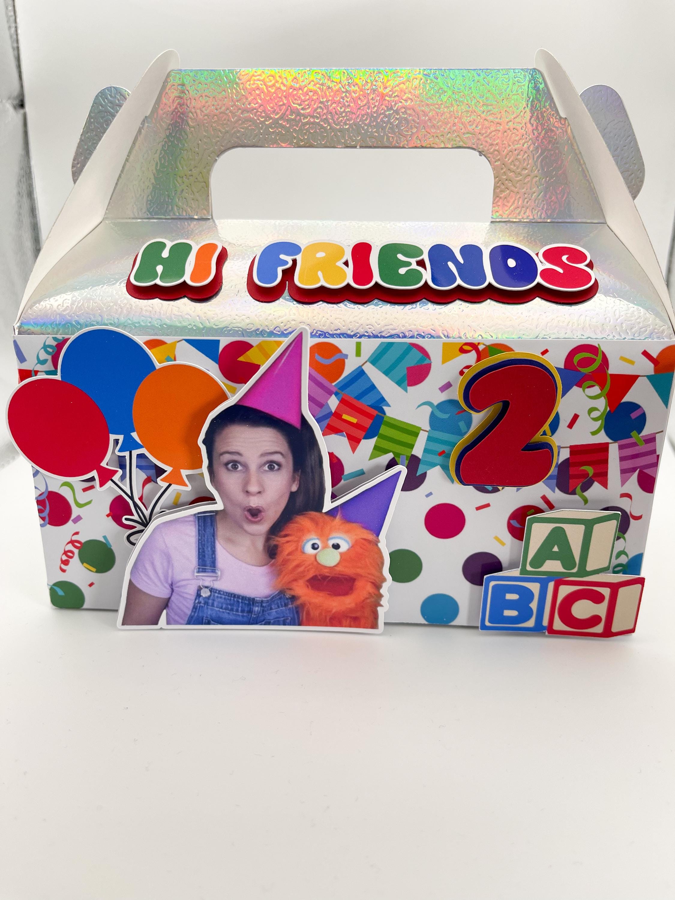 Ms Rachel Primary Gable Boxes, Ms Rachel Party Favors, Ms Rachel ...