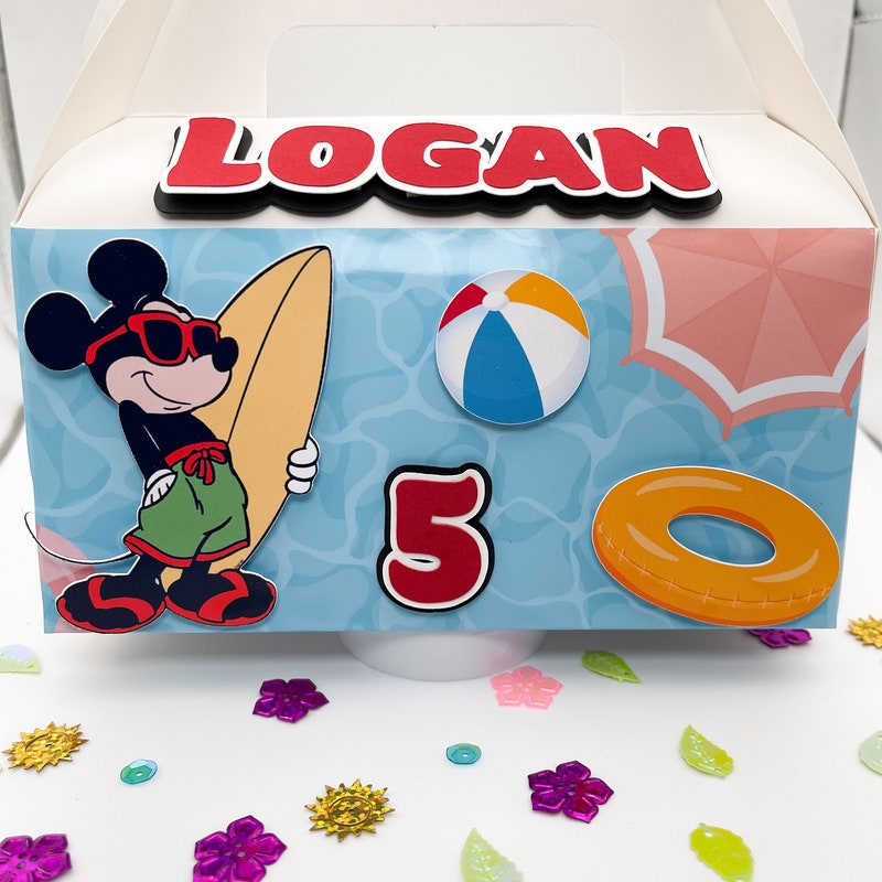 Mickey Mouse Box - Etsy