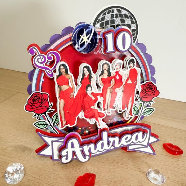 Katseye Cake Topper - Etsy