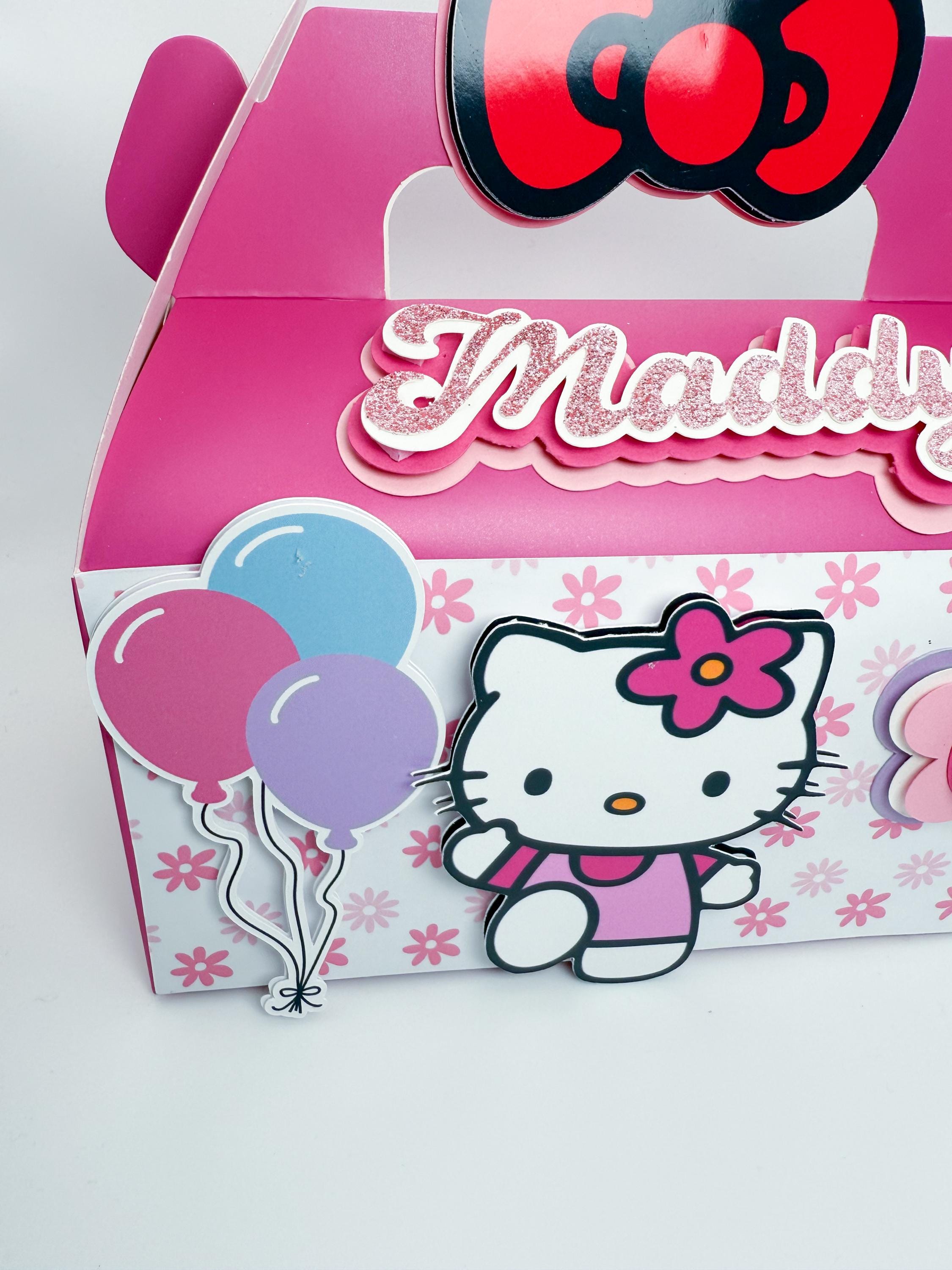 Hello Kitty Gable Box, Party Favor, Birthday Decoration - Etsy