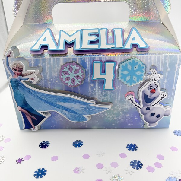 Frozen Favor Boxes - Etsy
