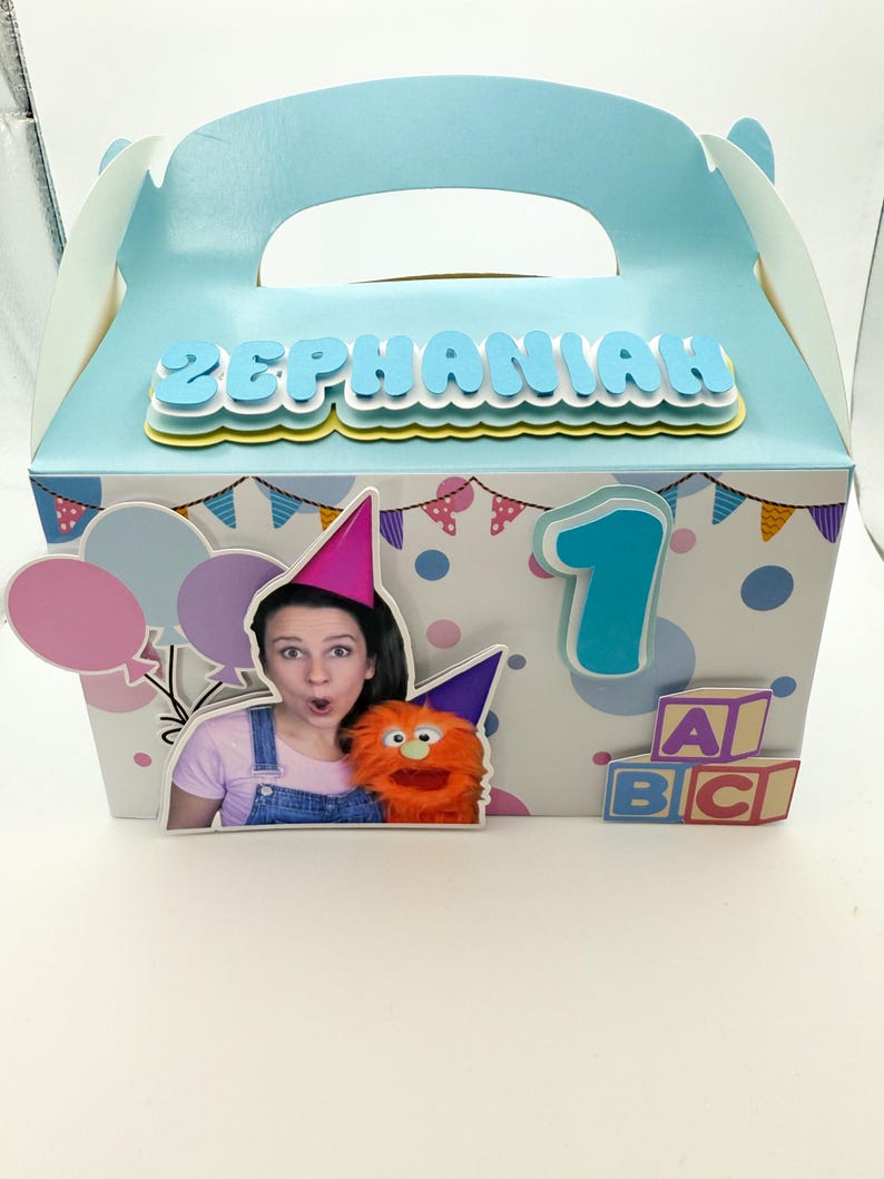 Ms Rachel Birthday Gable Boxes: Party Favors - Etsy