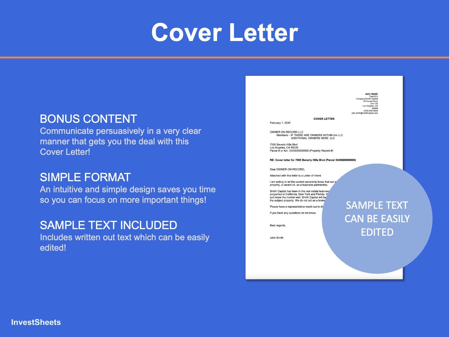 Real Estate Property Purchase Letter of Intent Template for Buyer ...