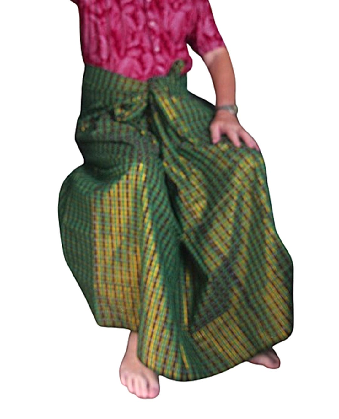 Sarongs for Men Longyi Men's Skirt 100% Cotton Striped Fathers Gift ...