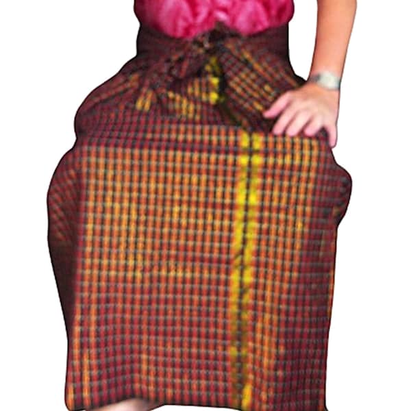 Burmese Longyi - Etsy