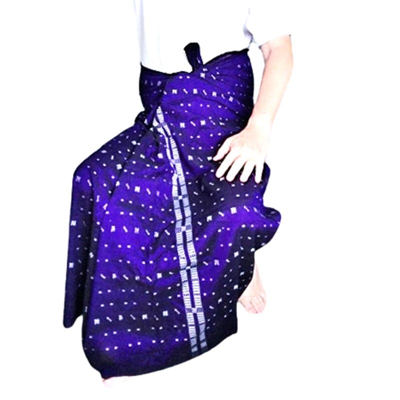 Burmese Longyi - Etsy