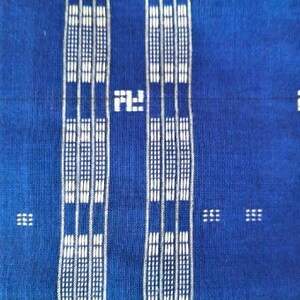 Longyi for Men, 100% Cotton Sarong, Burmese Pants, Blue and White ...