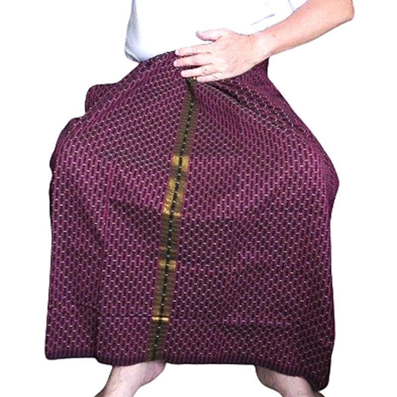 Burmese Longyi - Etsy