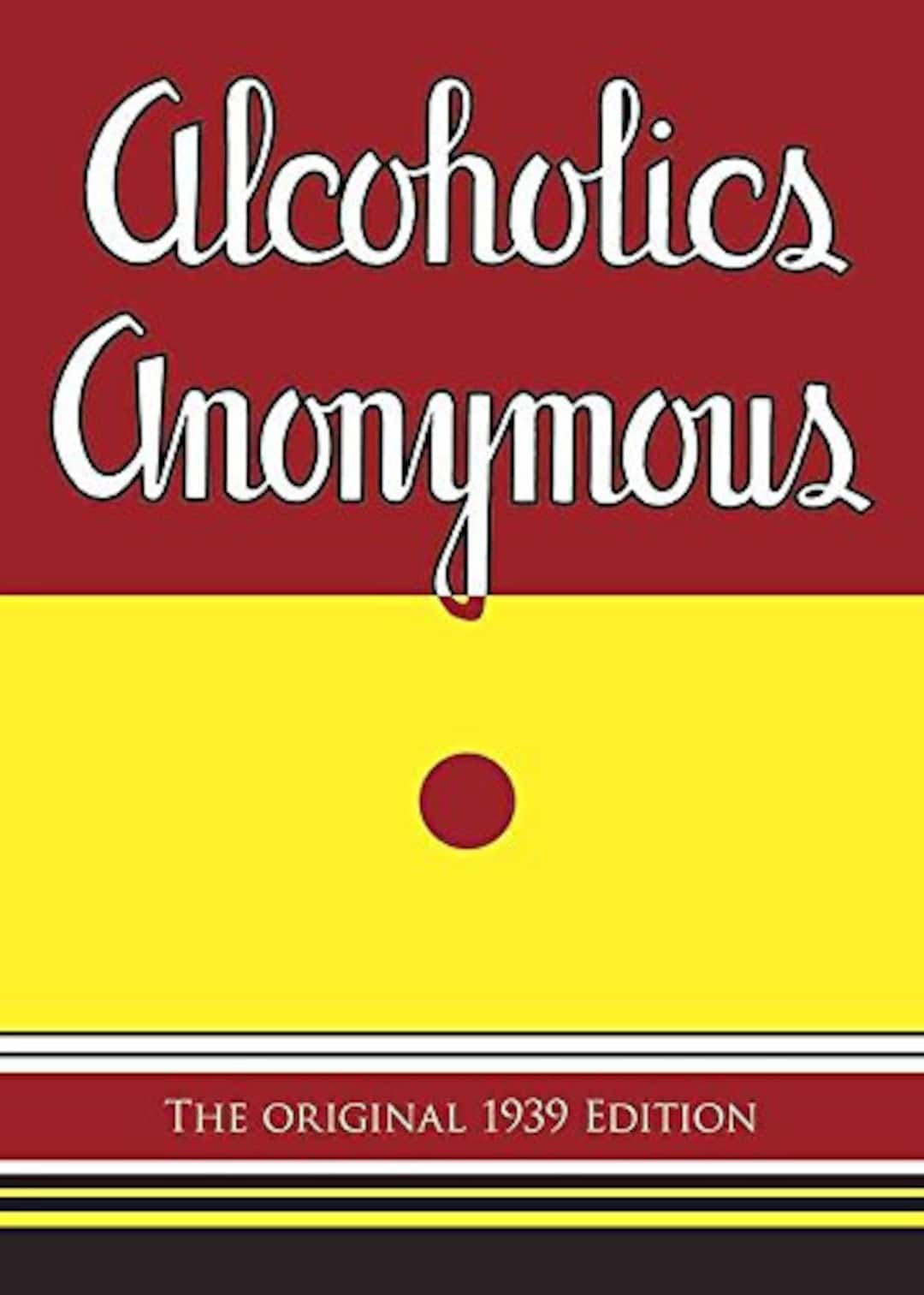 Alcoholics Anonymous (BIG Book)4th Edition - Etsy