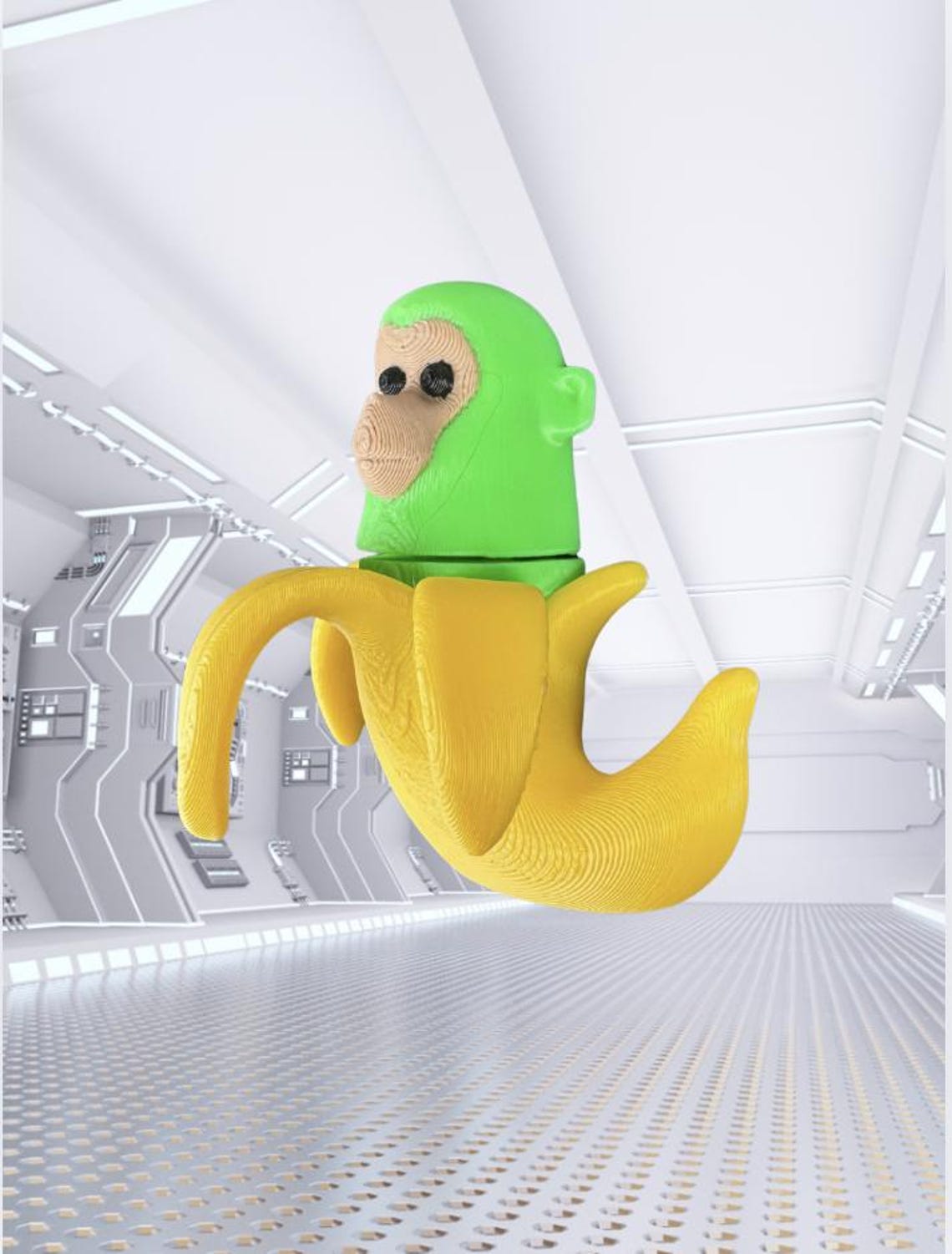 Chimpanzini Bananini (italian Brainrot) - Fidget - Etsy