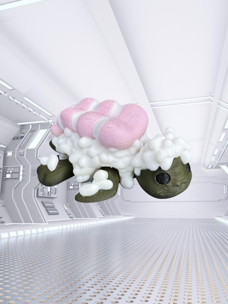 Ebi Nigiri Sushi Turtle - Articulated - Etsy