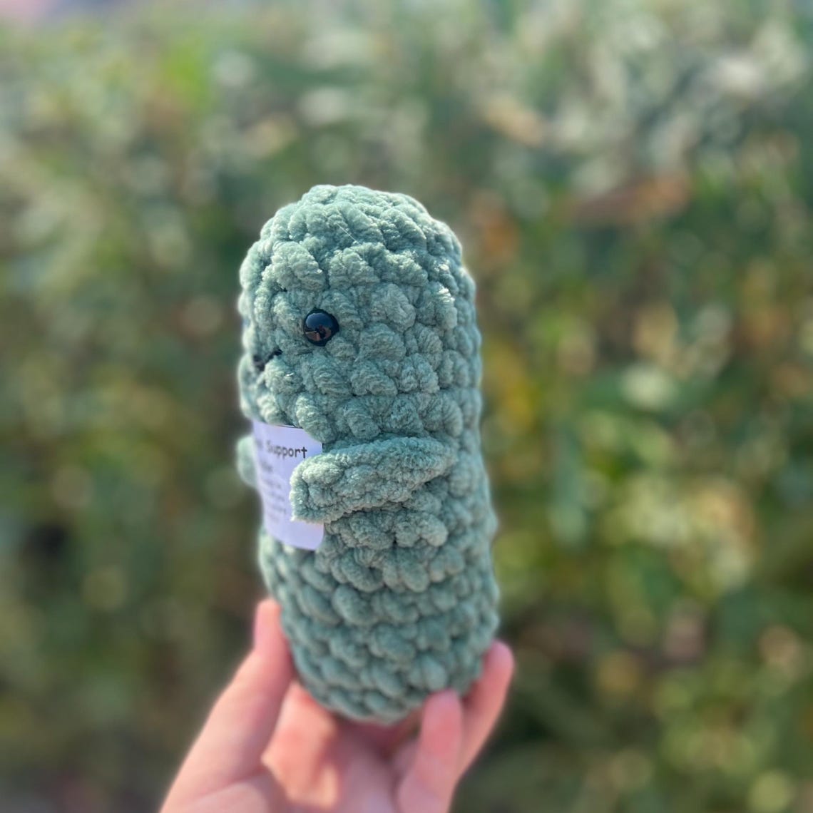 Crochet Emotional Support Pickle - Etsy