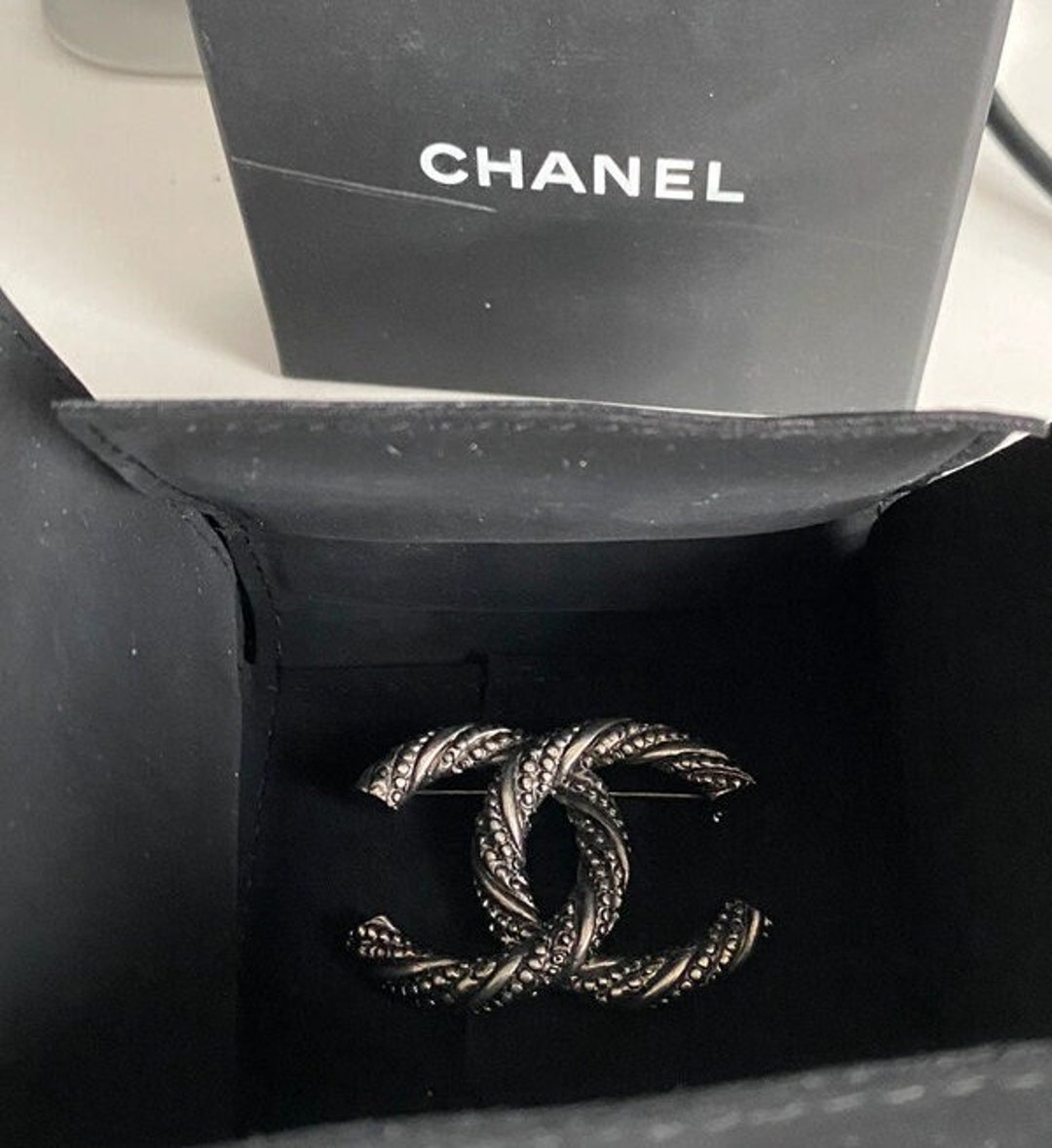 Antique Vintage Chanel Brooch, Original Authentic Chanel Brooch, - Etsy
