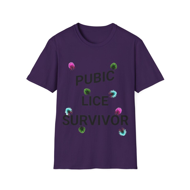 Public Lice Survivor T-shirt Funny Gift for Him Her Rude Humor Unisex ...