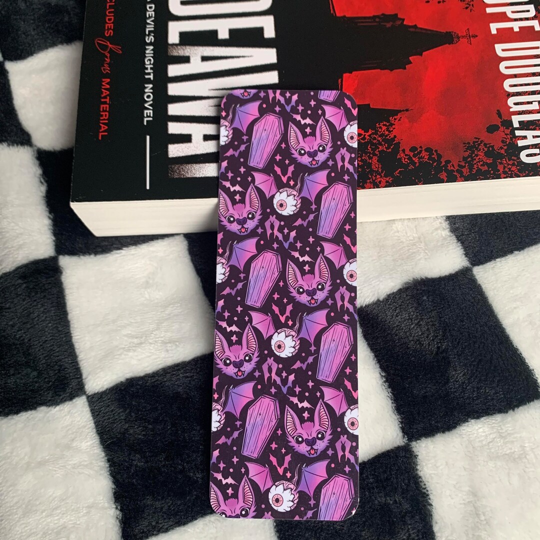 Batty Baddie Bookmark - Etsy