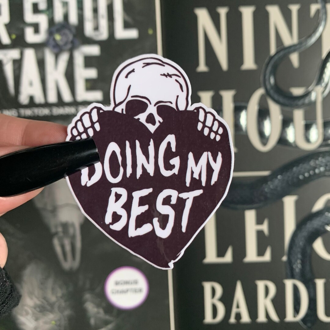 Doing My Best Sticker - Etsy