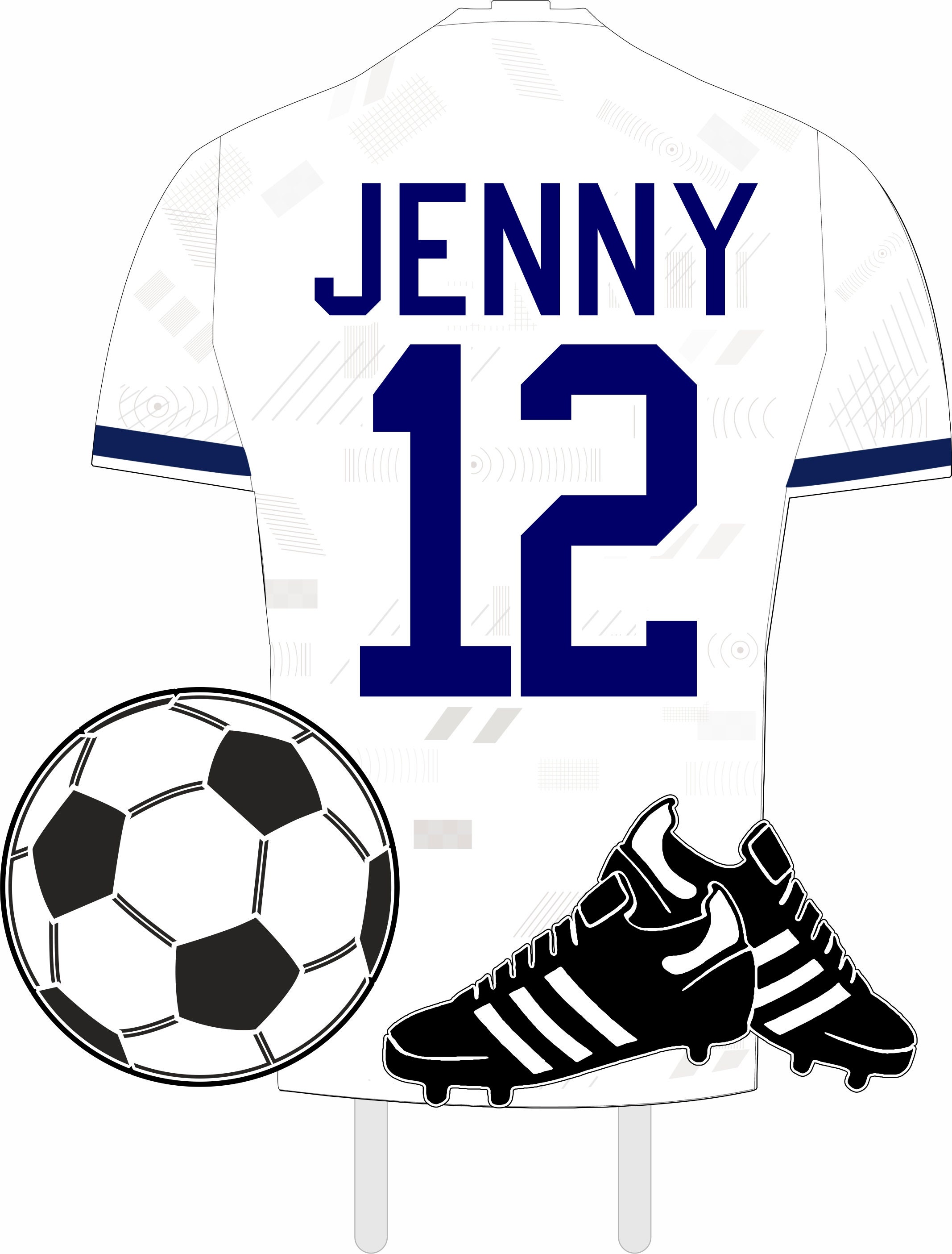 Football Team Cake Toppers Manchester United City Chelsea Spurs Arsenal ...