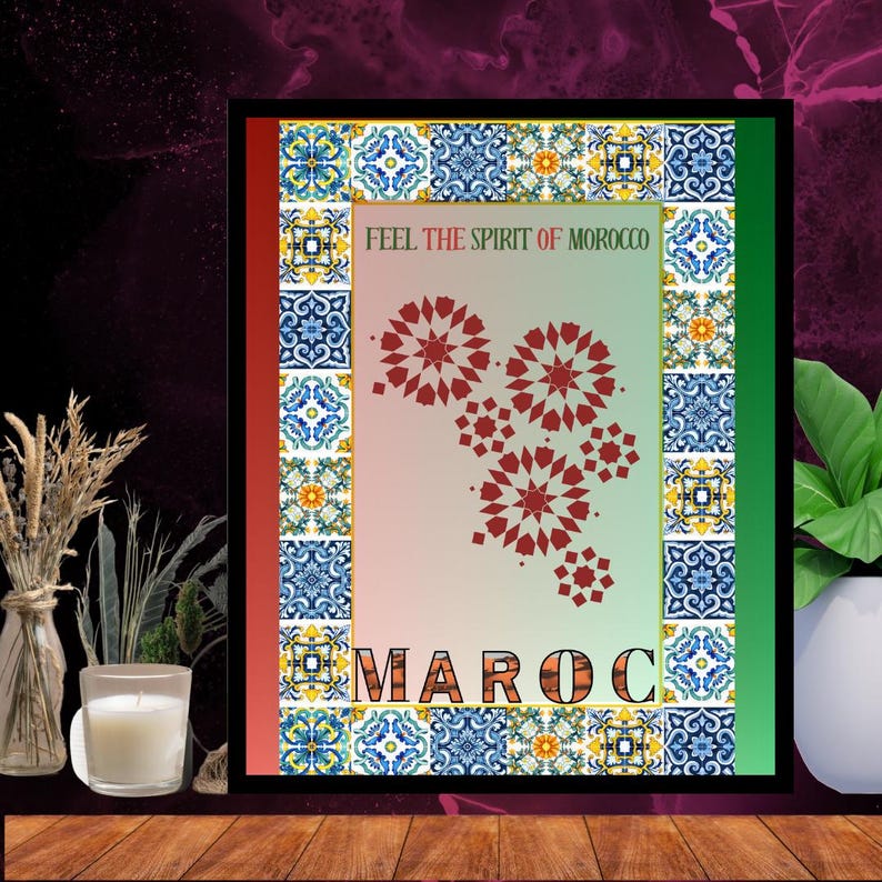Moroccan Zellige Logo - Feel the Spirit of Morocco Available in PNG ...