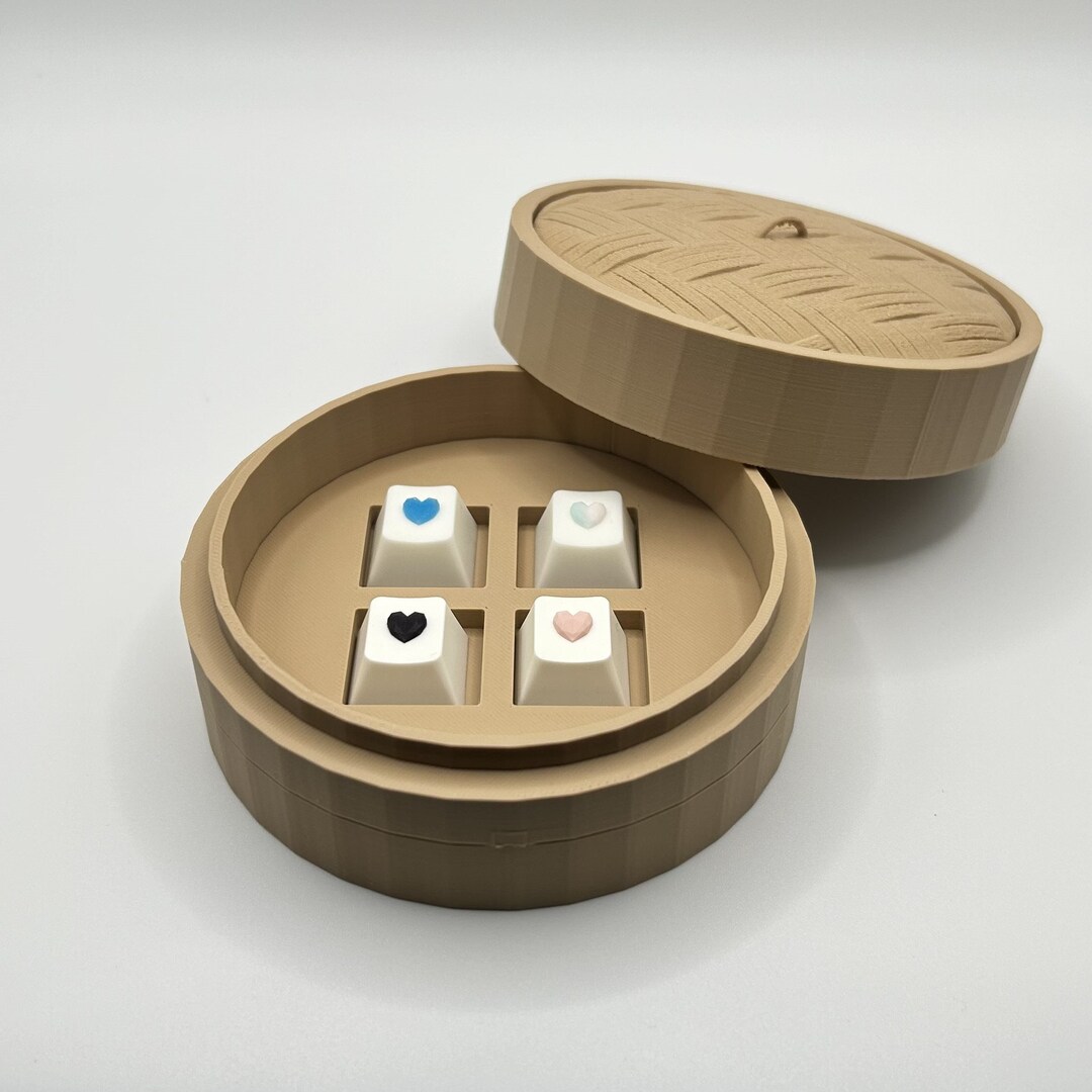 Artisan Keycap Display Tray Bamboo Dimsum Steamer - Etsy