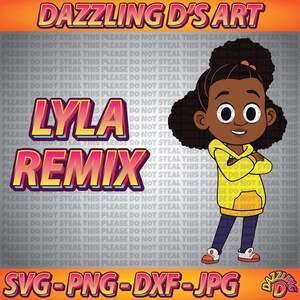 Lyla svg, Dxf, Png, Jpg. Cutting Machine & Sublimation Ready. High ...