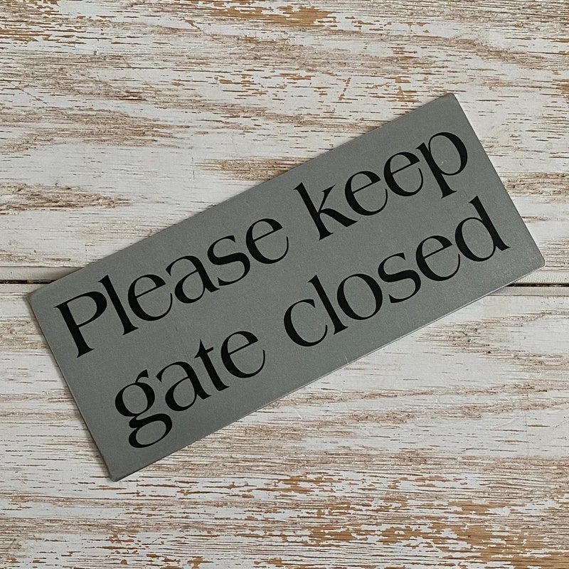 Please Do Not Close the Door Sign - Etsy