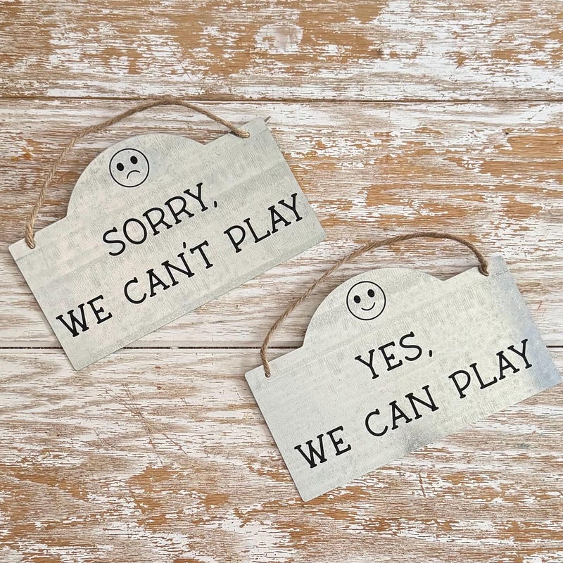 Reversible Sign - Etsy
