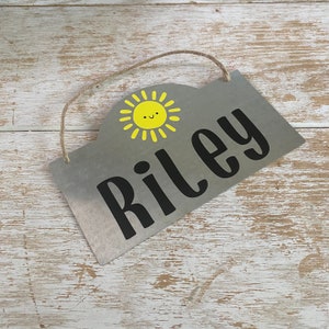 Custom Children’s Bedroom Door Sign - Teacher’s Classroom Sign - Kids ...