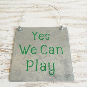 We Can Play Sign / We Can't Play Sign - Do Not Disturb Door Sign - Etsy