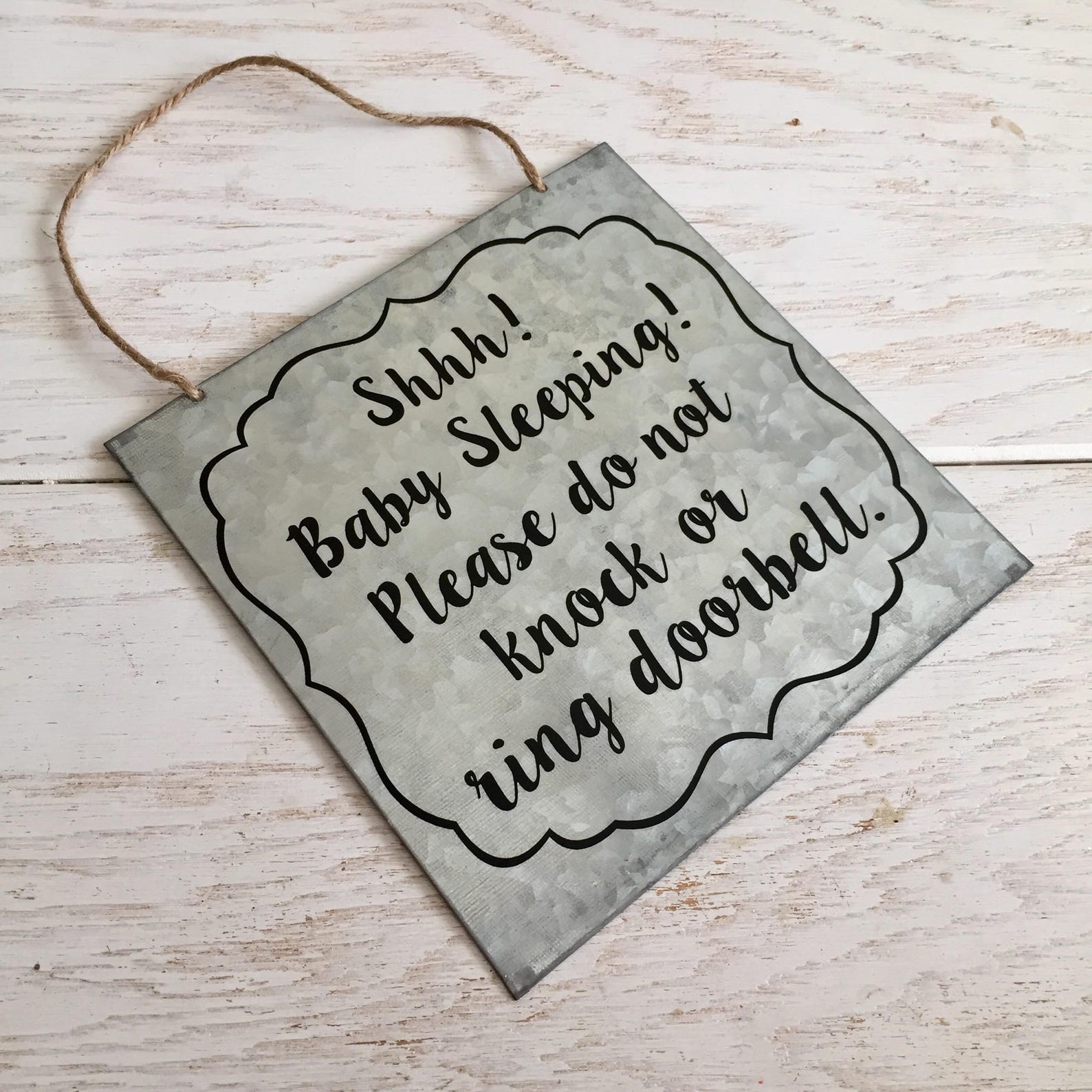 Baby Sleeping Do Not Knock Do Not Disturb Shhh It's Nap | Etsy