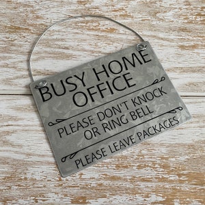 Busy Home Office Working Zoom Call in Progress on a Conference Call ...