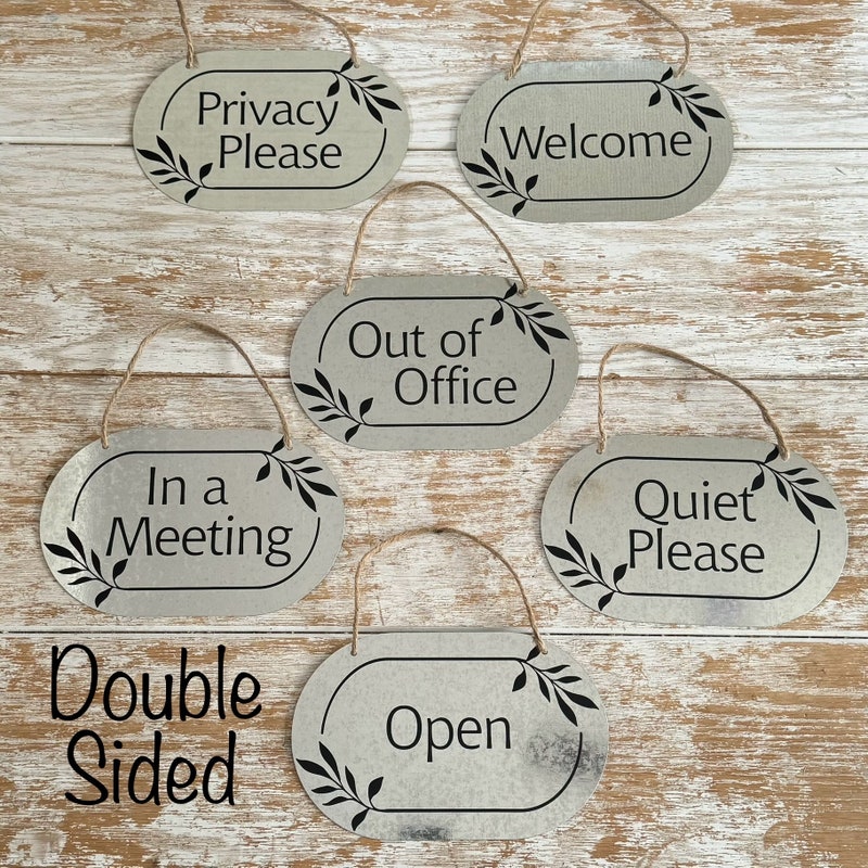 Out of Office Door Sign - Etsy