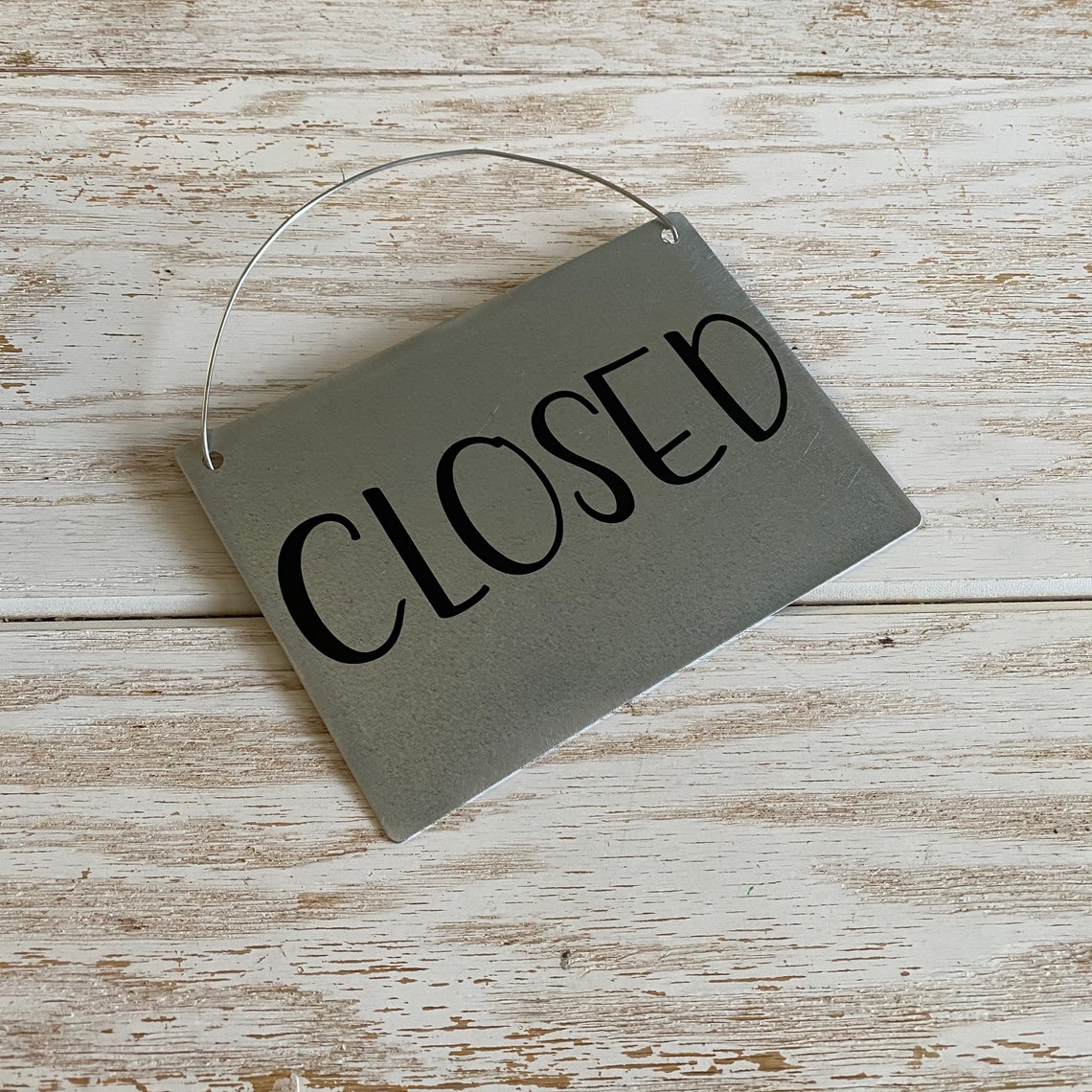 Open Closed Sign Double Sided Welcome Sign Two Sided We Are | Etsy