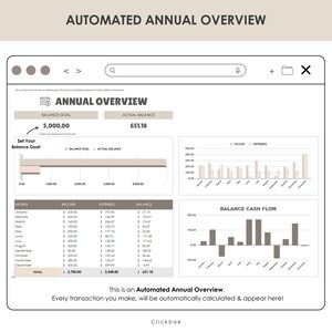 Freelancers Income & Expense Tracker | Variable Income Tracker | Client ...