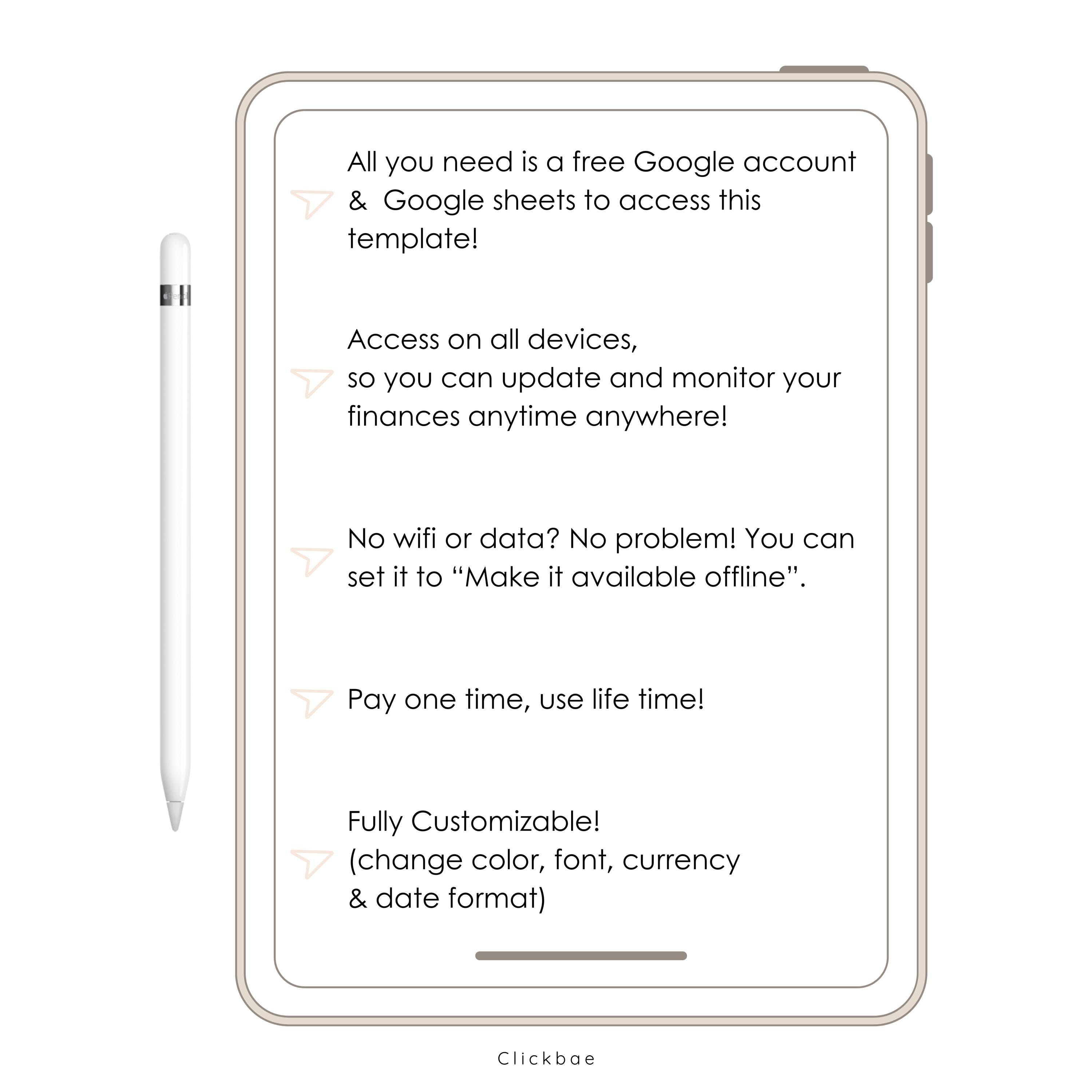 Freelancers Income & Expense Tracker | Variable Income Tracker | Client ...