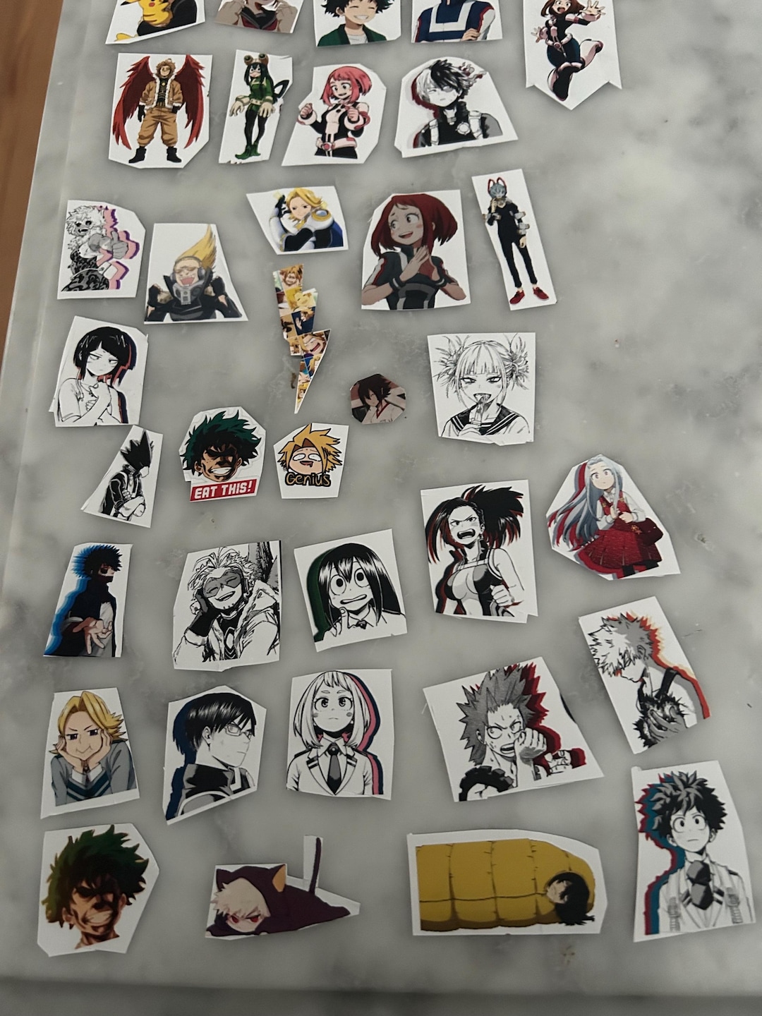 My Hero Stickers - Etsy