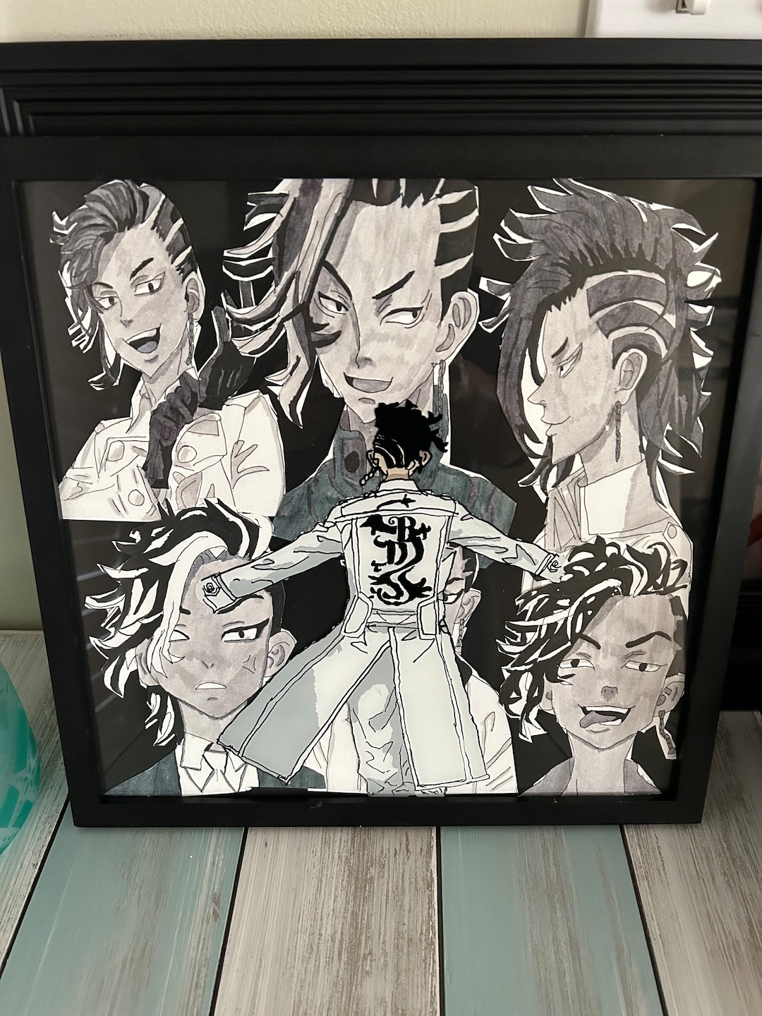 Tokyo Koko Revenge Anime Glass Painting - Etsy