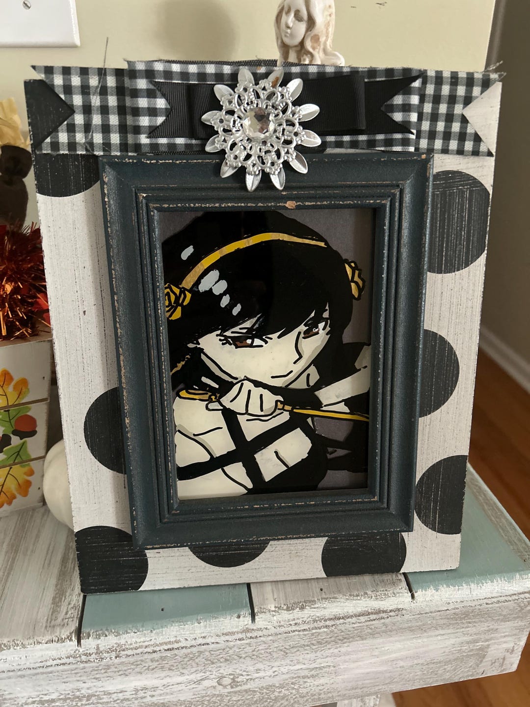 Yor Glass Painting Spy Family - Etsy
