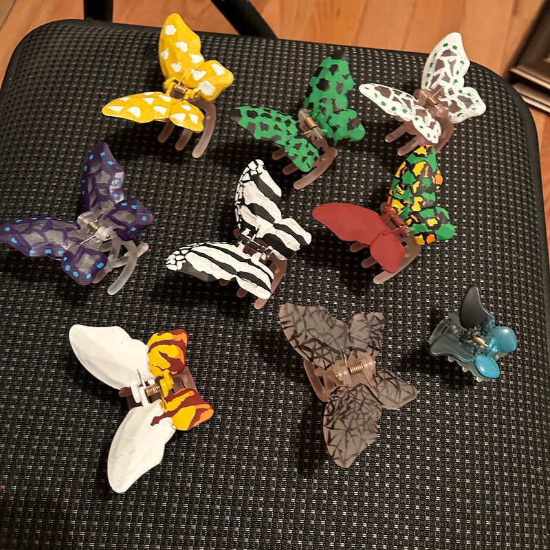 Kanae Kocho Butterfly Hair Clip - Etsy