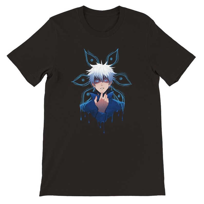 Satoru Gojo Six Eyes Jujutsu Kaisen Anime T-shirt JJK Gift Shirt Unisex ...