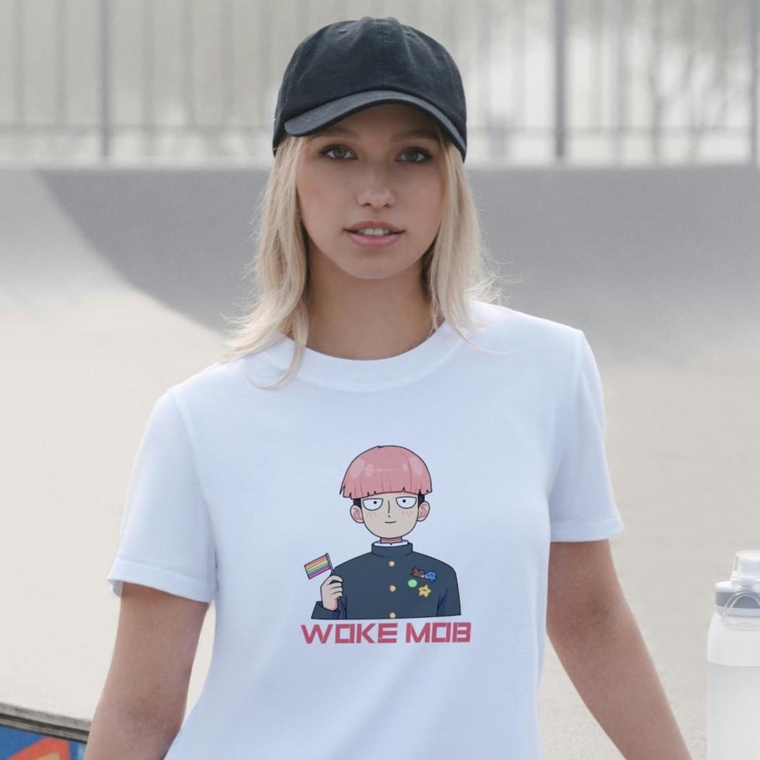 The Woke Mob Psycho Anime Meme Shirt - Etsy